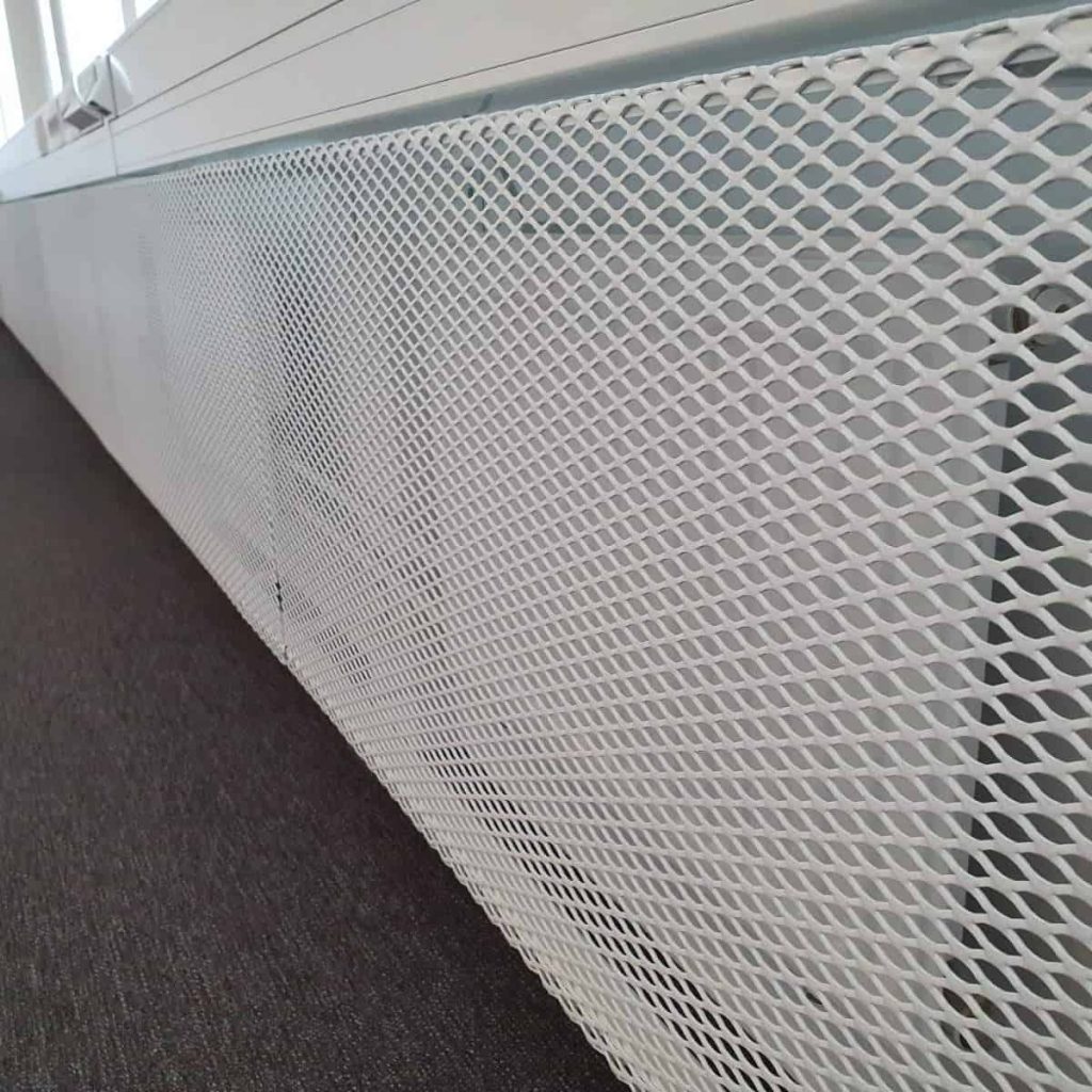 “Expanded metal as decorative mask on radiators”-Romboidal mesh 28×13 ...