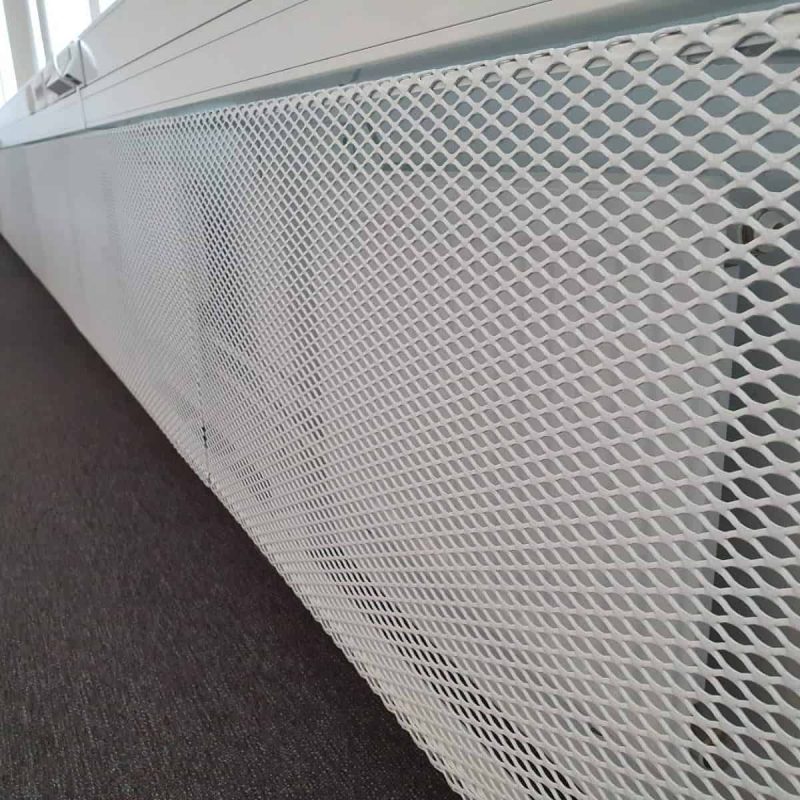 “Expanded metal as decorative mask on radiators”-Romboidal mesh 28×13 ...