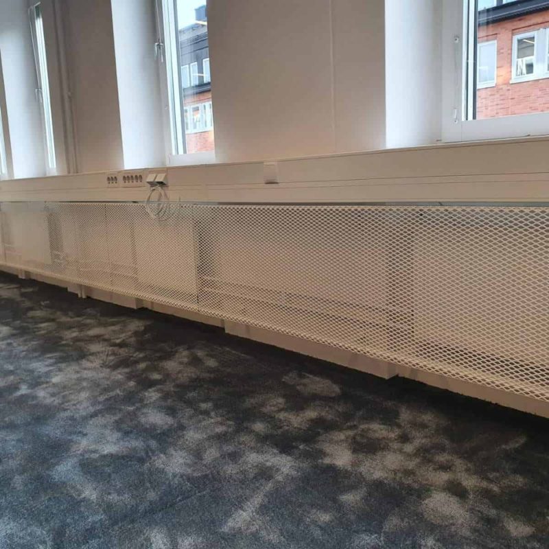 “Expanded metal as decorative mask on radiators”-Romboidal mesh 28×13 ...