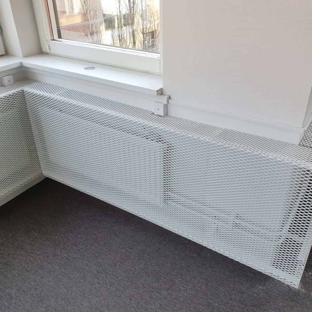 “Expanded metal as decorative mask on radiators”-Romboidal mesh 28×13 ...
