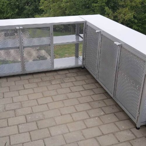 "Romboidal mesh 43x13 mm" at the bar - Metal tehnologija